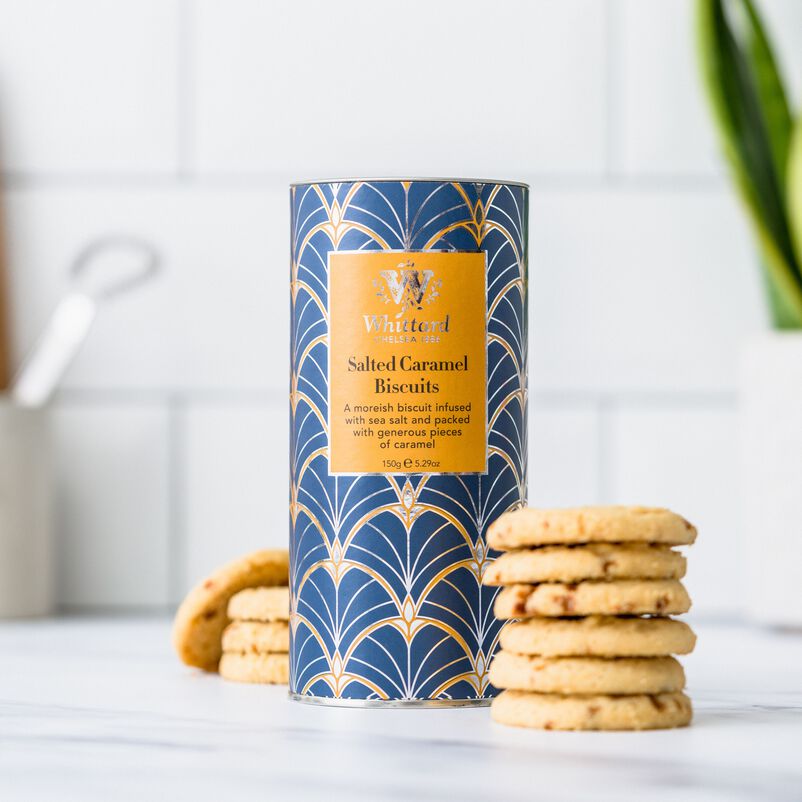 Salted Caramel Biscuits | Biscuits | Whittard of Chelsea
